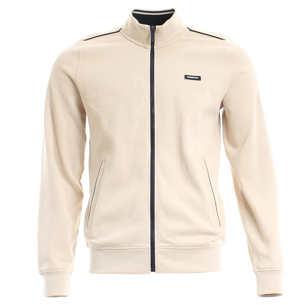 Kenrow Mens Zip Through Darragh Stone – Phillips Menswear