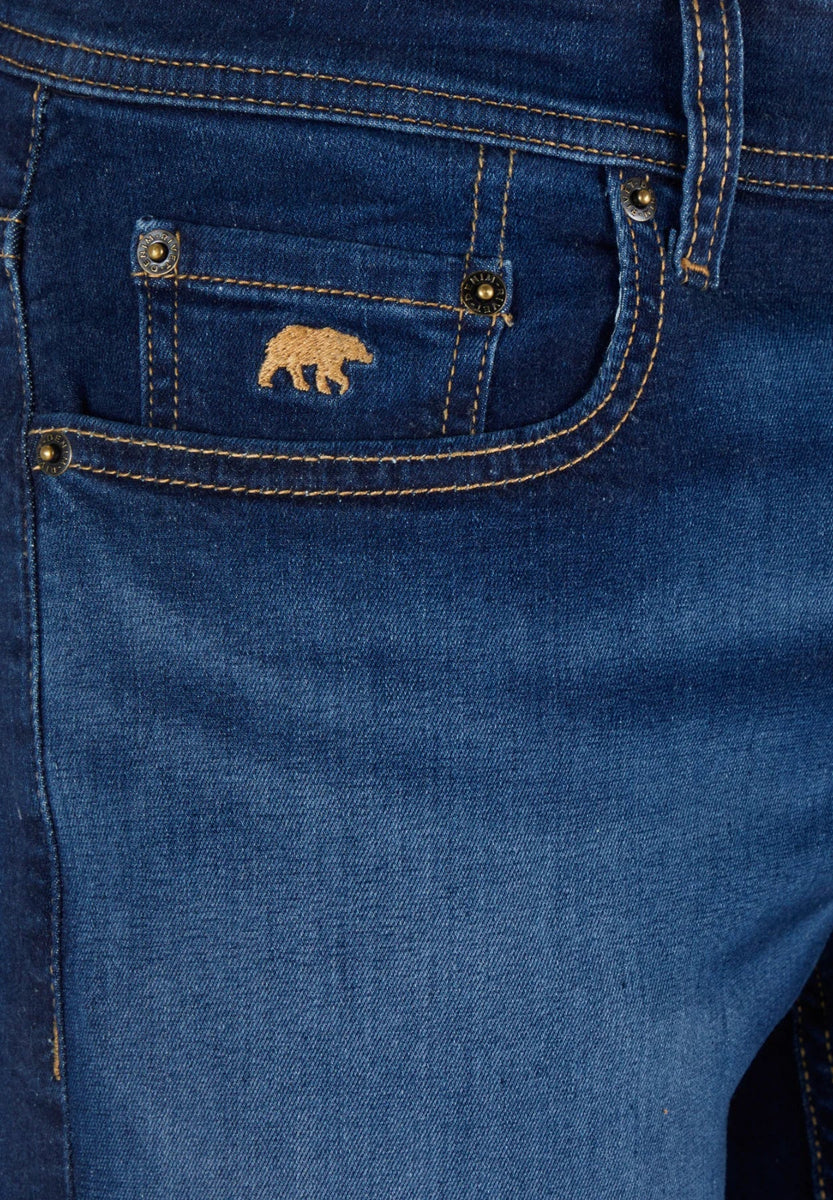 Men's Jean Rivet and Denim Forge Straight Leg Dark Wash – Phillips Menswear