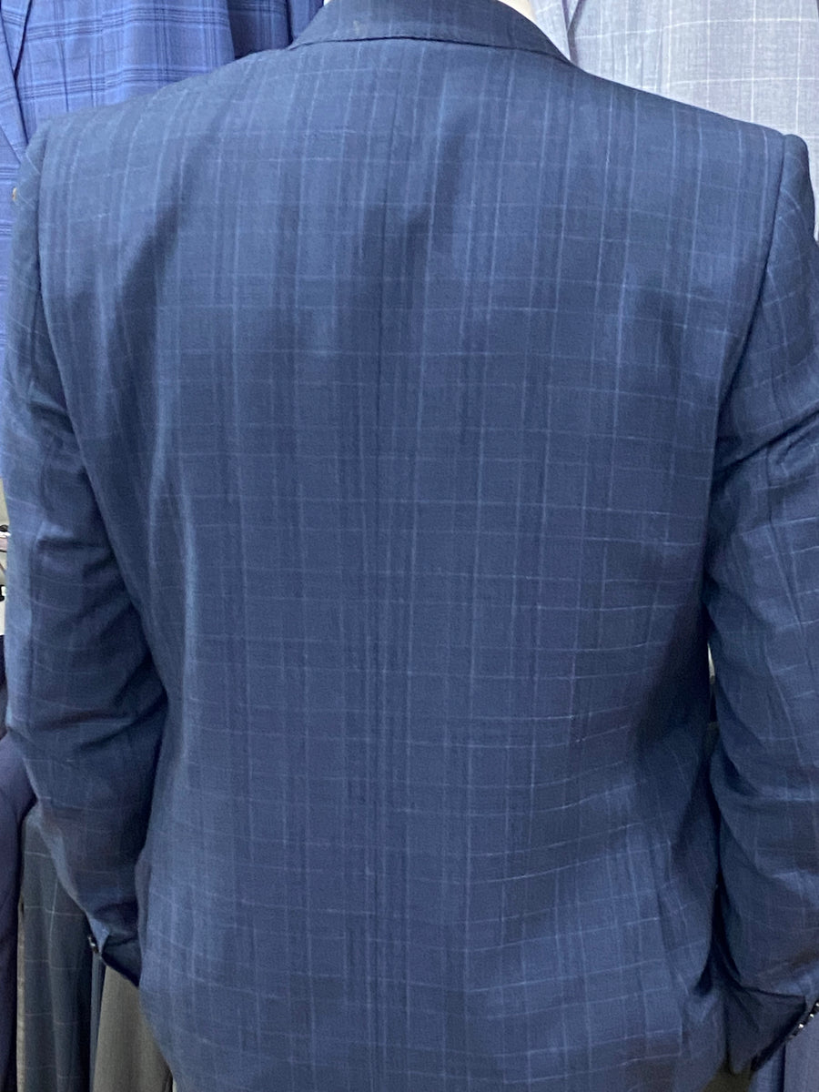 6TH Sense Mens Suit Smith Dress Blue – Phillips Menswear