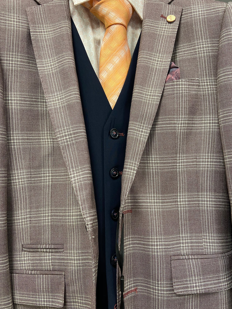 6TH Sense Mens Suit Jackson Plum – Phillips Menswear